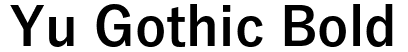 Download Yu Gothic Fonts | MaisFontes