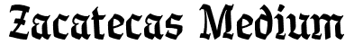 Zacatecas Medium Font: Free Download | MaisFontes