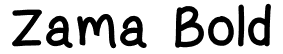 Zama Bold Font: Free Download | MaisFontes