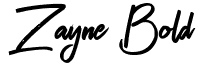 Zayne Bold Font: Free Download | MaisFontes