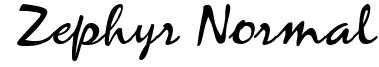 Zephyr Normal: Free Font Download | MaisFontes