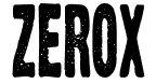 Zerox Font: Free Download | MaisFontes