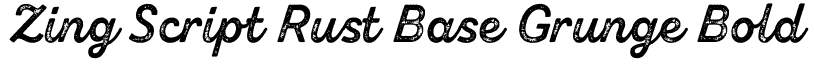 Zing Script Rust Base Grunge Bold: Baixar Fonte Grátis | MaisFontes