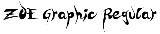 ZOE Graphic Regular: Baixar Fonte Grátis | MaisFontes