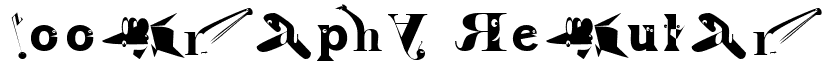 Zoography Regular: Free Font Download | MaisFontes